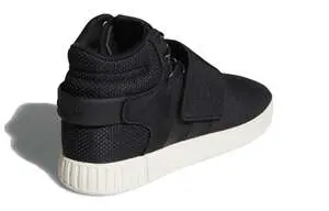 Adidas Tubular Invader Strap Mid Top Sneakers - Black