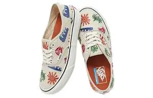 VANS Authentic Low Top Casual Skate Shoes - White