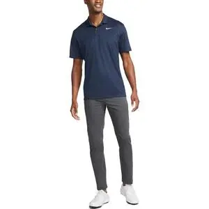 Nike Dri-fit Victory Golf Polo Shirt 'navy - Obsidian/white