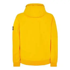 Stone Island Logo Patch Hooded Zip-up Jacket