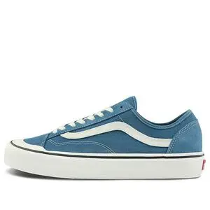 VANS Vans Style 36 Decon SF Salt Wash Navy Low Top Sneakers Blue/white