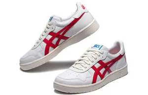 Asics Japan S Low Top Sneakers - White/red