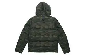 PUMA Camouflage Hooded Down Jacket
