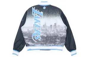 Nike Los Angeles Lakers Nba Courtside Bomber Jacket