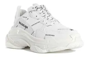 Balenciaga Triple S All Over Logo Sneakers