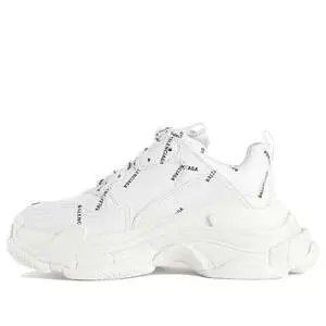 Balenciaga Triple S All Over Logo Sneakers - White