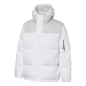 PUMA Classics Padded Hooded Jacket - White