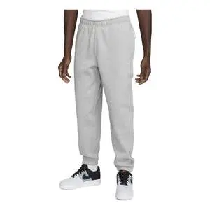 Nike Nike Solo Swoosh Sweatpants 'grey' Dark Grey Heather/white