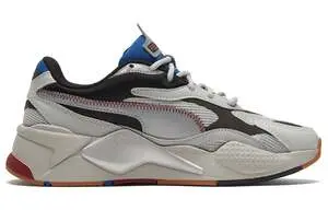 PUMA Rs-x3 'grids' Low Top Sneakers - Gray/black/silver