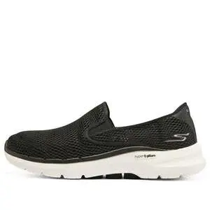 Sketchers Go Walk 6 Slip-on Athletic Shoes - Black/white