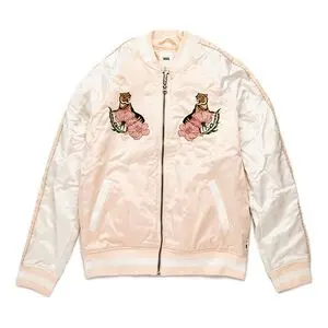 VANS Tiger Floral Embroidery Bomber Jacket