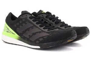 Adidas Adizero Boston Black Signal Green - Black/green