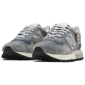 NEW BALANCE 574 Low Top Sneakers - Grey/white