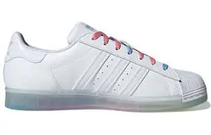 Adidas Superstar Sneakers With Rainbow Sole