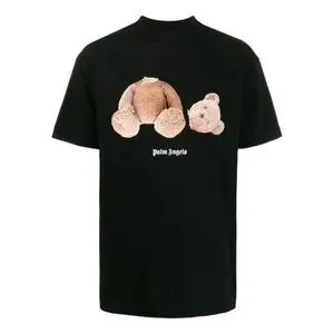 Palm Angels Bear Graphic T-shirt - Black