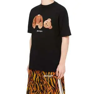 Palm Angels Bear Graphic T-shirt - Black