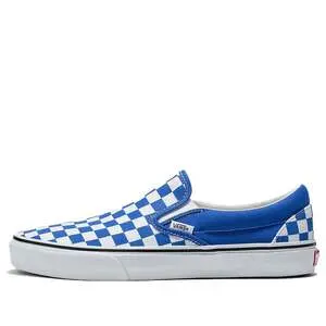 VANS Vans Checkerboard Slip-On Sneakers Blue/white