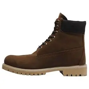 Timberland 6-inch Premium Waterproof Nubuck Boots - Brown/black