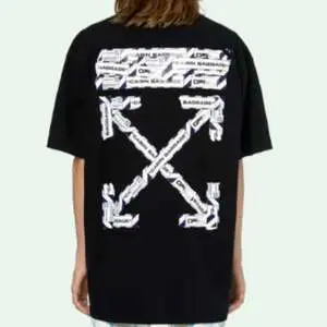 Off-White Airport Tape Over T-shirt - Black