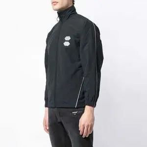 Off-White Stand Collar Zip-up Jacket