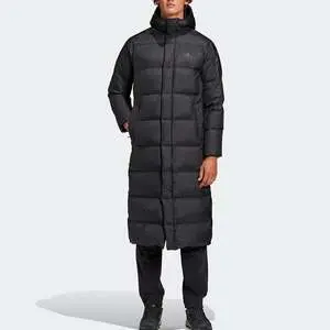 Adidas Hooded Mid-length Down Jacket