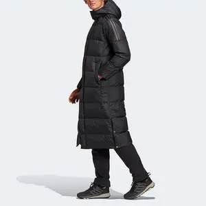 Adidas Hooded Mid-length Down Jacket