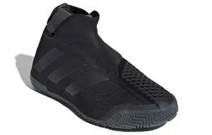 Adidas Stycon Laceless High Top Sneakers - Black