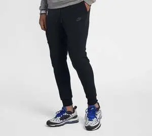 Nike Tech Fleece Casual Sports Long Pants - Black