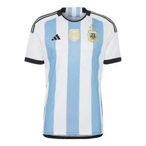 Adidas Argentina 22 Winners Home Jersey - White/light Blue