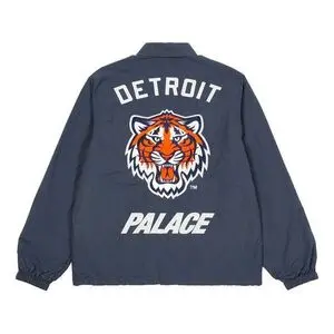 PALACE X New Era Detroit Tigers Coach Jacket - Navy