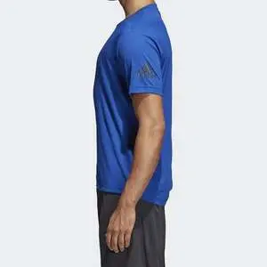 Adidas Sports Round Neck Short Sleeve 'bright