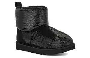 UGG Classic Mini Boot Mirror Ball - Black