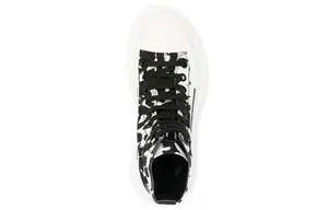 Alexander McQueen Graffiti Tread Slick Boots