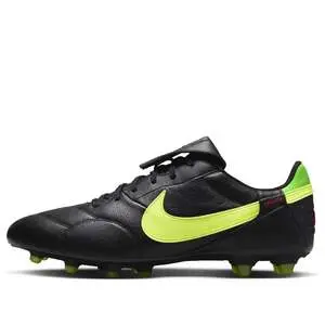 Nike Premier 3 Fg Athletic Cleats - Black/volt