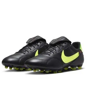 Nike Premier 3 Fg Athletic Cleats - Black/volt