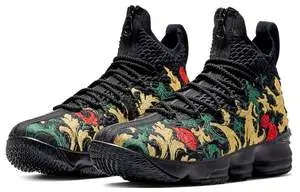 Nike Kith X Lebron Performance 15 'closing Ceremony' Sneakers - Black