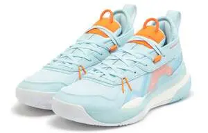 361 DEGREES Fire Battle 3.0 Athletic Sneakers - Blue/orange