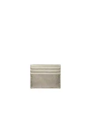 Prada Ss26 Saffiano Leather Card Holder - Pyrite
