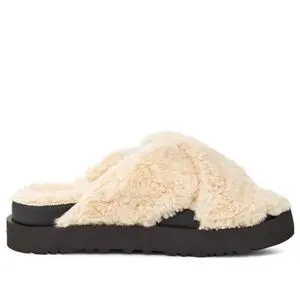 UGG Fuzz Sugar Cross Slide