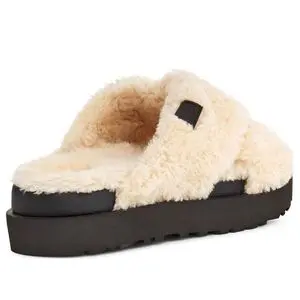 UGG Fuzz Sugar Cross Slide