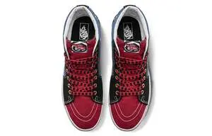 VANS The Nightmare Before Christmas X Sk8-hi "christmastown" High Top Sneakers - Blue/black/red
