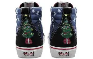VANS The Nightmare Before Christmas X Sk8-hi "christmastown" High Top Sneakers - Blue/black/red