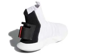Adidas Crazy 1 Adv Sock Pk - White/black/red