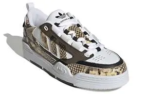Adidas Adi2000 Snakeskin Low Top Sneakers - White