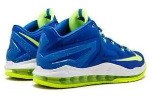 Nike Lebron Low Top Basketball Sneakers - Blue/white