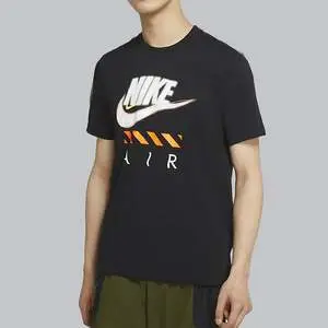 Nike Casual Sports Short Sleeve T-shirt - Black