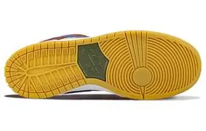 Nike Dunk Low Pro Corduroy Sneakers - Orange/blue