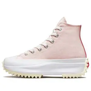 CONVERSE Run Star Hike Platform Satin High Top Sneakers - Pink