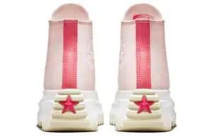 CONVERSE Run Star Hike Platform Satin High Top Sneakers - Pink