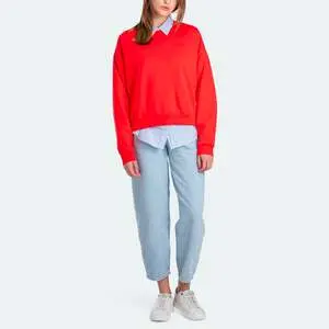 LEVI'S Round Neck Long Sleeve Hoodie